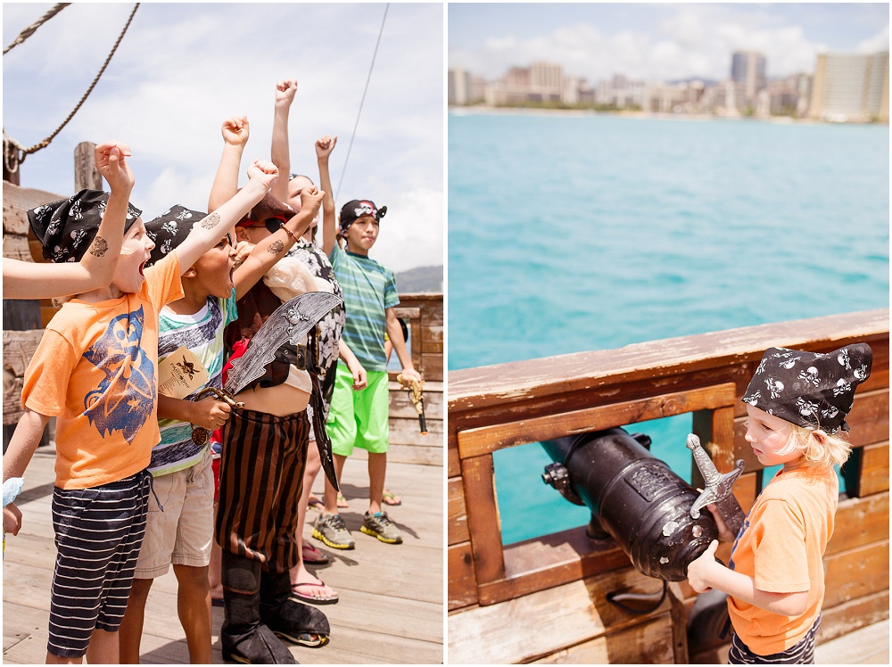 Honolulu pirate ship adventure for kids
