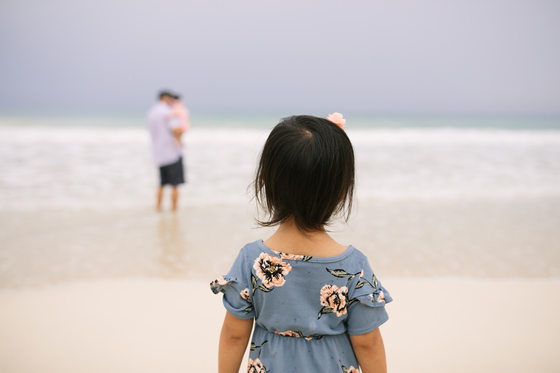 Kalama Beach Family Portraits | Celebrating One | Oahu Family Photos